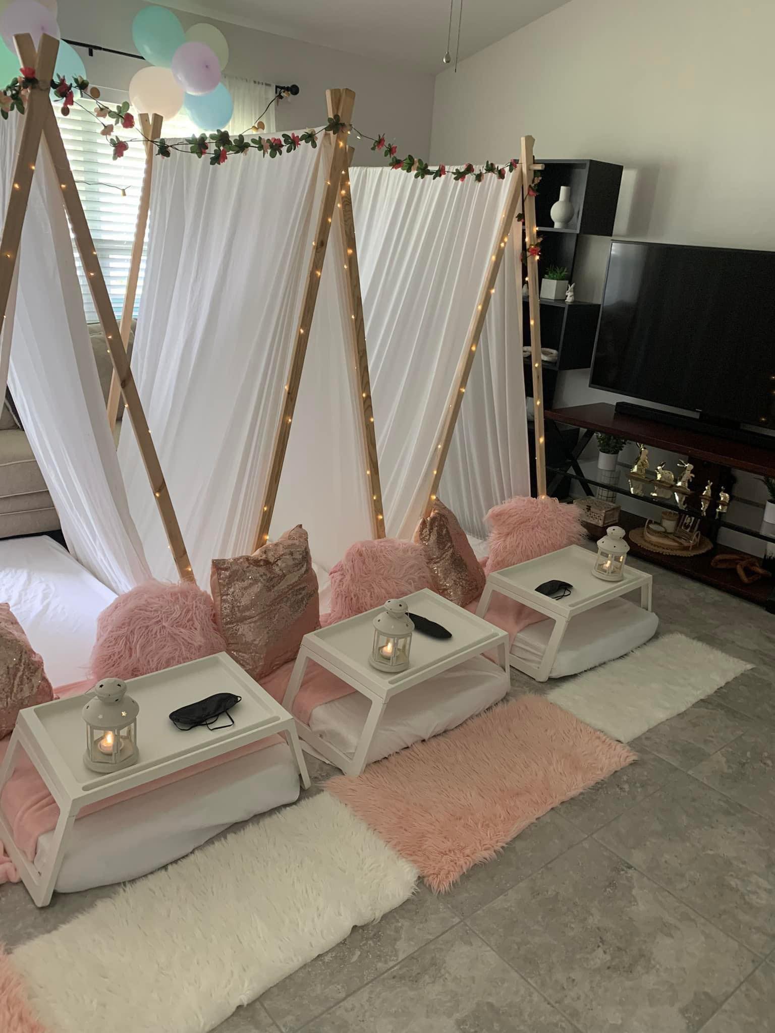 Slumberr - The Sleepy Teepee Party | Birthday Party Teepee Rentals